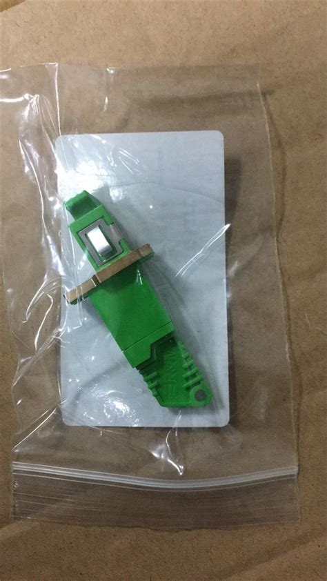 E2000 Apc To Sc Apc Singlemode Simplex Hybrid E2000 Adapter E2000 Sc Adapter Fiber