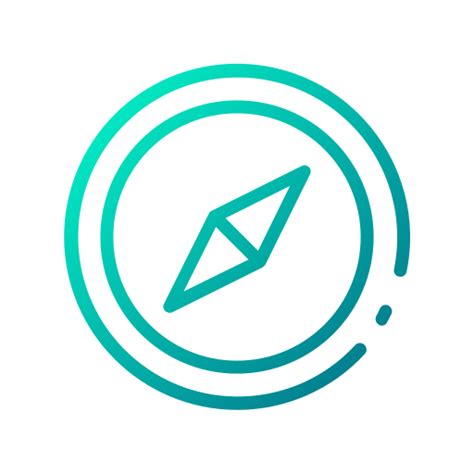Compass Good Ware Gradient Icon
