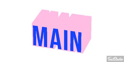 Main Word Animated  Logo Designs