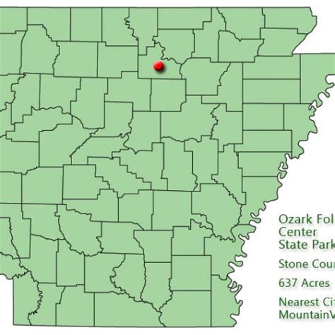 Ozark Folk Center State Park Encyclopedia Of Arkansas
