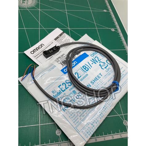 Omron E2s Q23 Proximity Sensor 12 24vdc 1m ของใหม่ ระยะ2 5mm 3สาย ชนิด Npn No Shopee Thailand