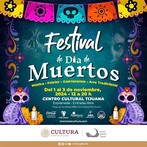 Festival De Día De Muertos En Tijuana 2024