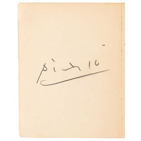 Pablo Picasso Signed Book The Man With The Sheep By Andre Verdet For