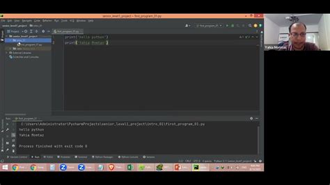Python Diploma تأسيس برمجة Seniorsteps Eng Yahia Momtaz Youtube