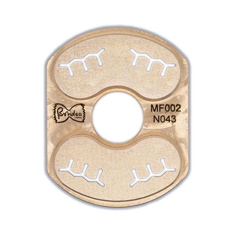 Pasta Die Insert Type 2 Small Radiatori Pastidea