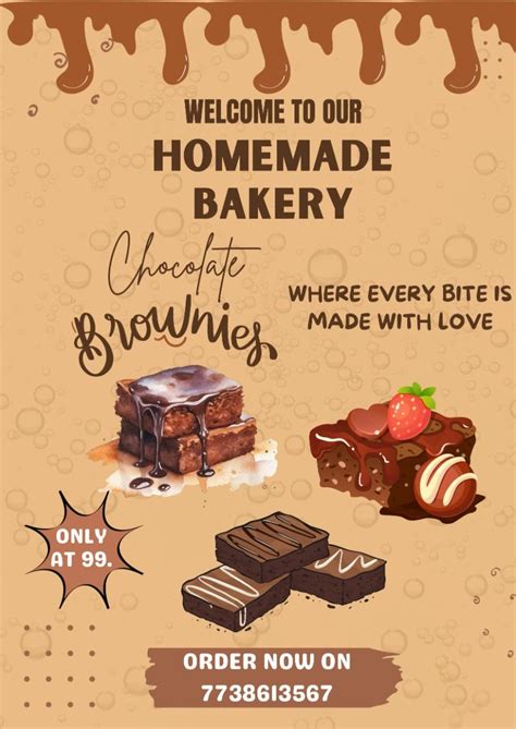 Homemade Bakery Poster