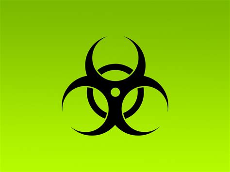 Green Radioactive Logo