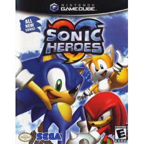 Nintendo Gamecube Sonic Heroes Hedgehog Game