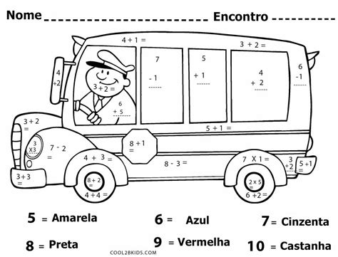 Desenhos De Matemática Para Colorir Páginas Para Impressão Grátis