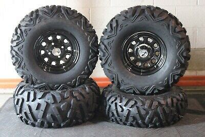 Yamaha Grizzly 660 27 Quadking Atv Tire Itp Black Atv Wheel Kit