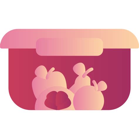 Food Container Generic Flat Gradient Icon