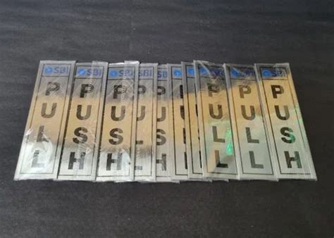 Ss Push Pull Plates At ₹ 80piece Push Plate In Pune Id 2853570502288