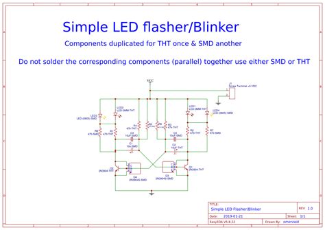 Led Flasher Platform For Creating And Sharing Projects Oshwlab