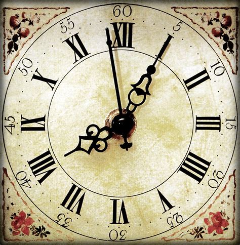 Antique Clock Face
