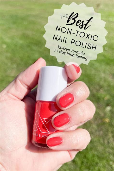 The Best Non Toxic Nail Polish Olive And June Polish Review Health