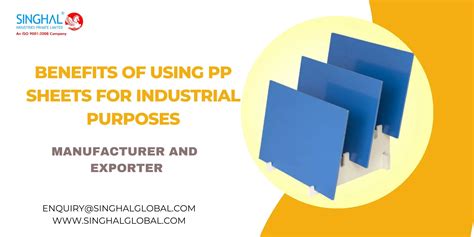 Benefits Of Using Pp Sheets For Industrial Purposes Singhal