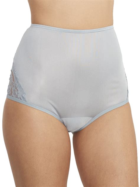 Womens Vanity Fair 13001 Lace Nouveau Brief Panty Seaside Mist 7