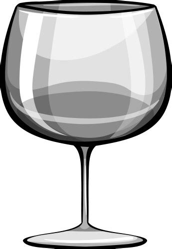 Clear Glass Royalty Free Vector Image Vectorstock