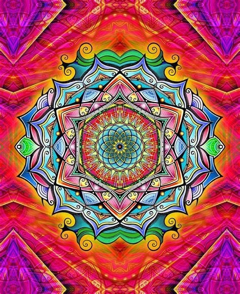 Psychedelic Mandala 2369448 Hd Wallpaper And Backgrounds Download