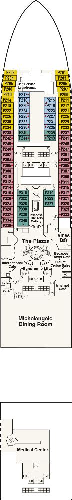 Ruby Princess Deck Plan And Cabin Plan