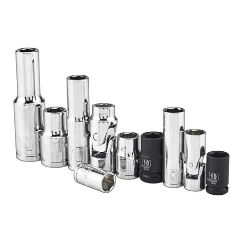 Pittsburg 10mm Metric Essential Socket Set 10 Piece 1199