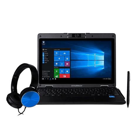 Laptop Xtratech Learnig Lap4ed Intel Apollo Lake N3350 4gb Ssd 64gb M 2 11 6 W10h EspaÑol Black