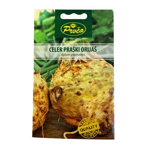 Celer Praški Orijaš Vrećice Povrća Prvča Sjeme Povrća Poljoprivredna Zadruga PrvČa