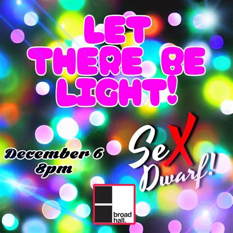 Sex Dwarf Presents Let There Be Light Phillygoth