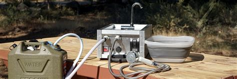 Camping Hot Water Portable Showers And Sinks Trail Kitchens