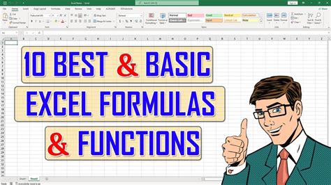 10 Excel Basic Formulas And Functions Frequently Asked In Job Interview