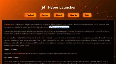 Eag Hyper Home Hyper Launcher Eag Hyper Network
