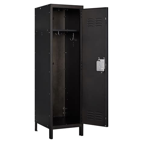 Steelcube 15 Inch Wide Steel Storage Locker Cabinet With 1 Door And
