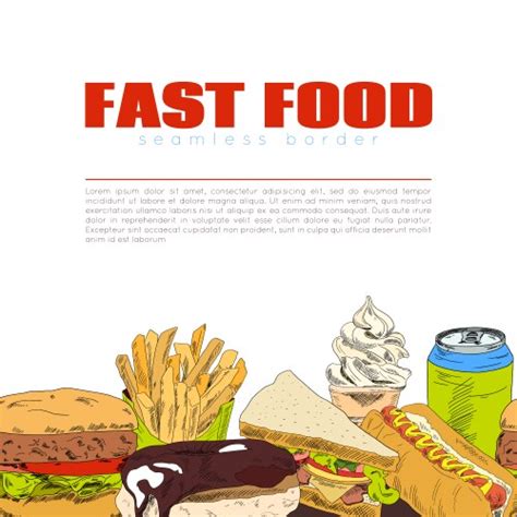 Food Border Vector Images Over 33000