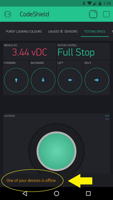 Device Disconnected Now If The Devices Are Disconnected The Widgets Will Be Commanded In The