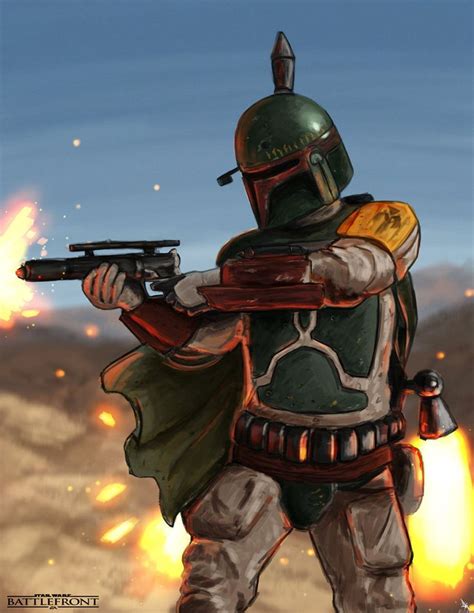 Boba Fett Star Wars Galaxies Star Wars Artwork Star Wars Concept Art