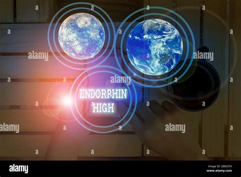 Conceptual Hand Writing Showing Endorphin High Concept Meaning Trigger