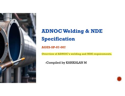 Adnoc Welding And Nde Specification Requirementpdf