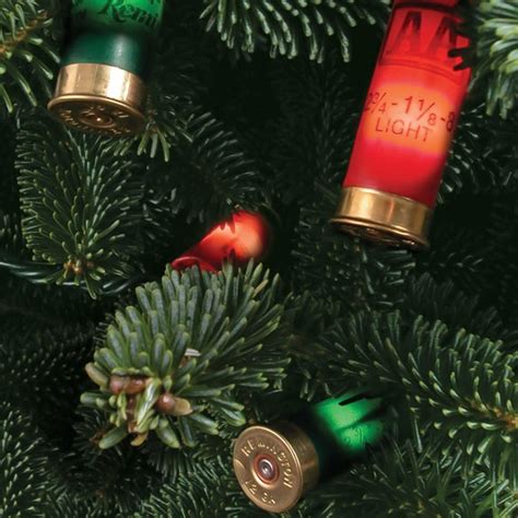 Real Shotgun Shell Christmas Lights Geekalerts