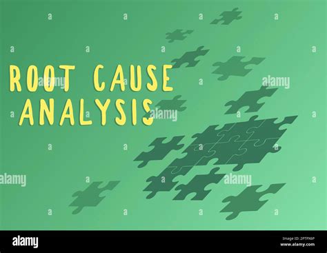 Writing Displaying Text Root Cause Analysis Business Concept Method Of