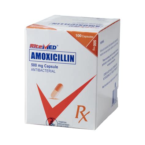 Rm Amoxicillin 500mg Cap Ritemed Ehealth