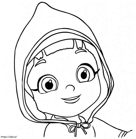 Happy Rainbow Ruby Coloring Page