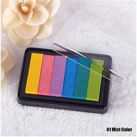 Grote Gradiënt Stempelkussen Regenboog Stempelkuss Grandado