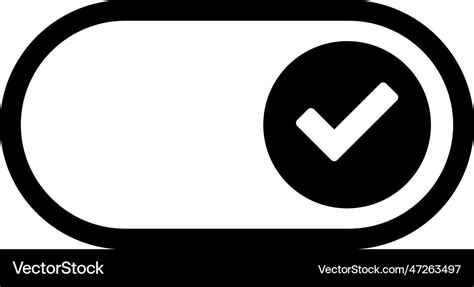 Activate Deactivate Icon Royalty Free Vector Image