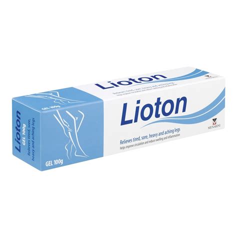 Lioton Gel 100 G Prvalekarna