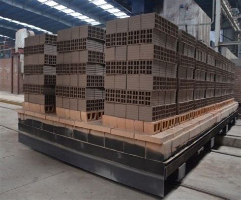 Clay Brick Tunnel Kiln With Coal Fuel Gas Oil Combustion System