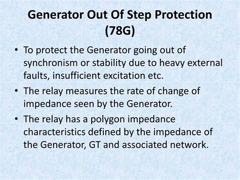 Ppt Electrical Protection Schemes At Stps An Overview Powerpoint