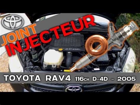 Rav4 Ii Joint Injecteur Toyota Rav4 Ii D 4d 116 De 2005 Youtube