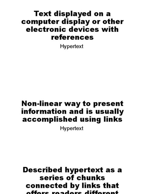 Hypertext Intertext Reviewer Pdf Intertextuality Hypertext