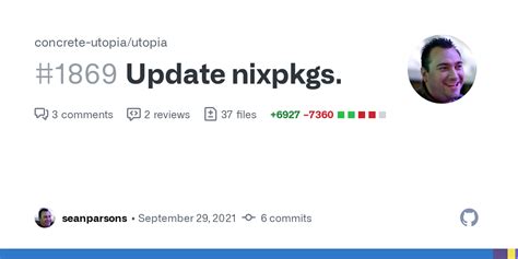 Update Nixpkgs By Seanparsons · Pull Request 1869 · Concrete Utopia