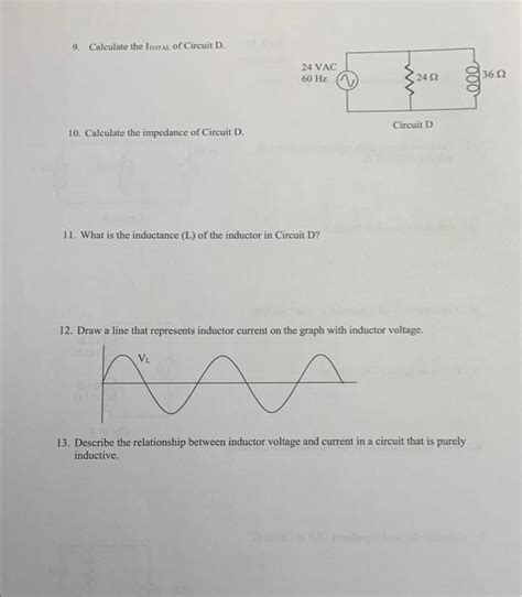 Solved 1 Calculate The Total Inductance Lt Of Circtit A